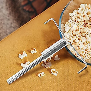 DOITOOL Popcorn Machine Mixer Popcorn Stirring Rods Popcorn Maker Whisk for Popcorn Machine Parts Replacement Accessoroies