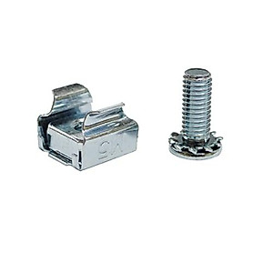 Akust M5 Server Rack Mounting Screw with Cage Nut 15 Sets