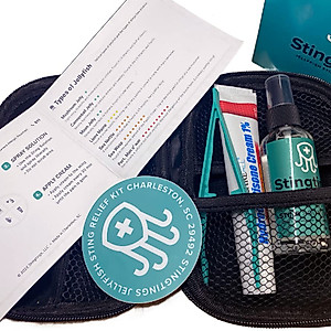 Jellyfish Sting Relief Kit, Trusted Treatment for Jellyfish Stings, Made in USA