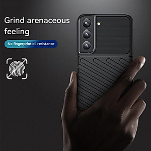 For Samsung Galaxy S23 Protective Case, Shockproof Phone Case - Fall Protection Phone Case Upgraded Shock Absorbing Flexible TPU Protective Phone Case For Galaxy S23 5G Protective Case 6.1 "- Black