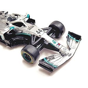 Mercedes AMG Petronas F1 W10 EQ Power+ #44 Lewis Hamilton F1 Formula One (2019) 1/43 Diecast Model Car by Bburago