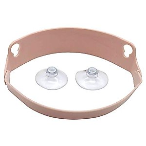 Foldable Kitchen Sink Trash Rack Strong Sucker Garbage Bag Holder Kitchen Trash Bracket Plastic Sink Clip-on Storage Rack, Random Color (Ellipse)