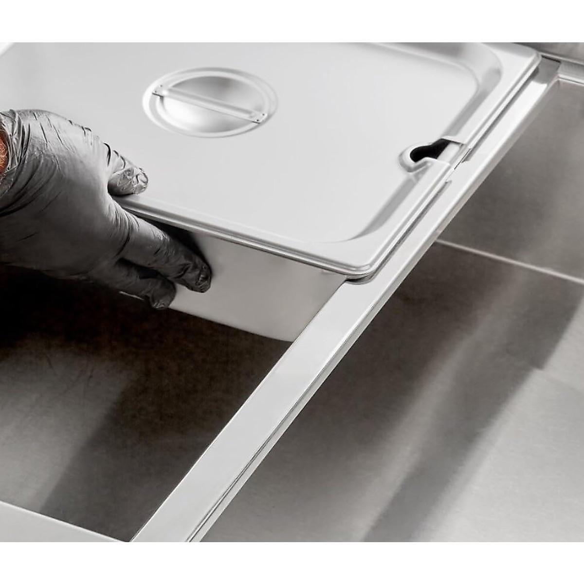 Soro Essential- Set of 2 Stainless Steel 20.5” Steam Table Hotel Pan Adapter Bar- Adapter for Restaurant Anti Jam Steam Pans Food Pan for Commercial Kitchen Supplies and Buffets