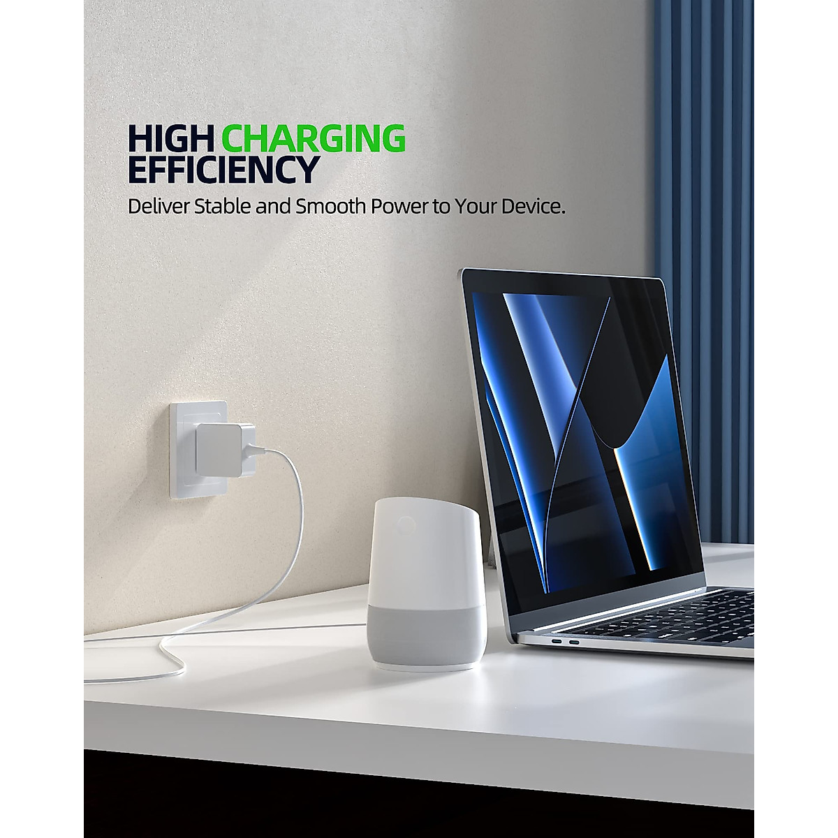 33W AC Charger Supply Cord Fit for Google Home Smart Speaker Voice Activated Device Model W16-033N1A Power Adapter