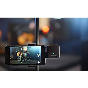 IK Multimedia iRig Mic Field stereo condenser microphone for iPhone and iPad - IP-IRIG-FIELD-IN - Black