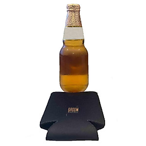 Groom Keepers Happy 50th Birthday Decorations Him or Her Can & Bottle Cooler 12 Pack - Celebrate Your Favorite 50 Year Old's Birthday With These Insulated Beverage Sleeves - Thermocoolers