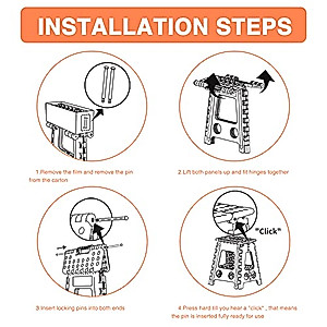 ACKO Folding Step Stool 16 Inch Stool 400 LB Weight Capacity Plastic Foldable Step Stools for Adults and Kids, Folding Stool Suitable for Kitchen, Stepping Stool with Handle Grey Step Stool 1PC