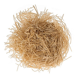 Amosfun Crinkle Cut Paper Shred Filler (1/25 LB) Shredded Paper Filler Gift Wrapping Gift Packing and Baskets Filling Packaging Box Accessories