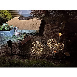 Metal Garden Spheres, Metal Band Decorative Spheres, Metal Folding Orb Garden Ball, Sets of 3