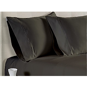 MyGiza Sheets,100% Certified Giza Egyptian Cotton Sheets-California King Size Giza Cotton Sheets Set to Fit Upto 18 Inches Deep Mattress (4 Pcs) Slate Grey