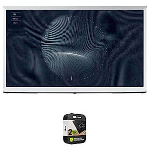 SAMSUNG QN43LS01BA The Serif 43 Inch QLED 4K UHD HDR Smart TV (2022) Bundle with 2 YR CPS Enhanced Protection Pack