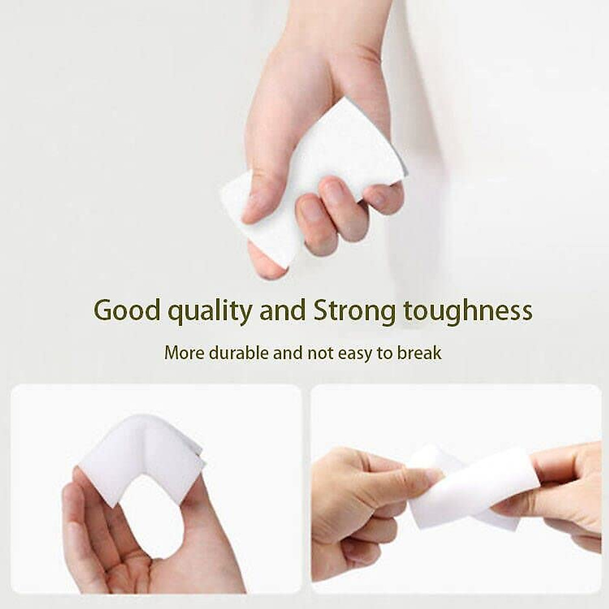 100 Pack Heavy Duty Magic Melamine Sponge Cleaning Eraser Wall Cleaner Foam Household Cleaning Kitchen Dish Sponge Eco-Friendly Stain Remover for Car,Furniture,Bathroom,Bathtub, Sink,Floor, Baseboard