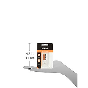 Reach Dentotape Waxed Dental Floss with Extra Wide Cleaning Surface for Large Spaces between Teeth, Unflavored, 100 Yards (Pack of 5)