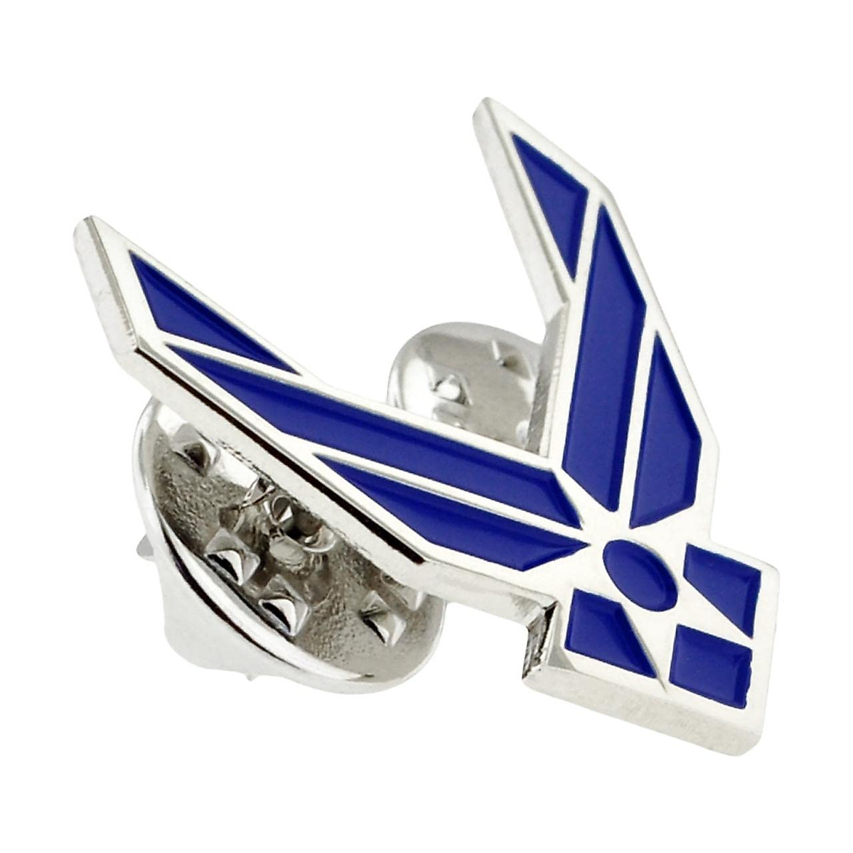 PinMart’s Officially Licensed US Air Force Wing Lapel Pins – USAF Flag, USAF Emblem, & Air Force Insignia Military Pins – Perfect Veterans Day Gifts for Men and Women with Secure Clutch Back