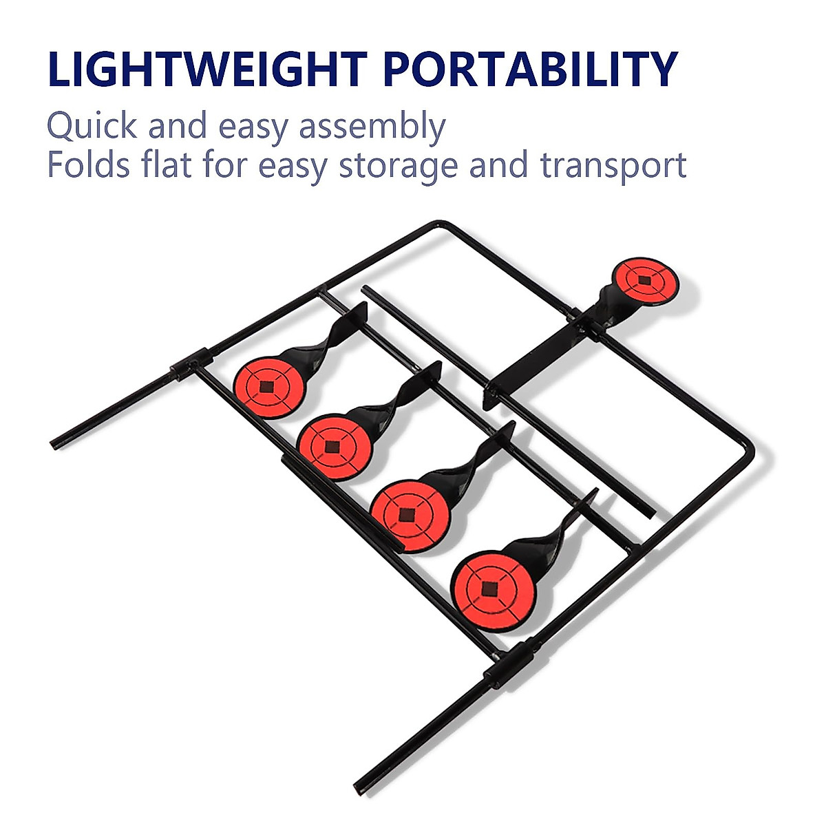 Highwild Air Gun Pellet BB Gun Resetting Target, Rated for .20/.177 Caliber