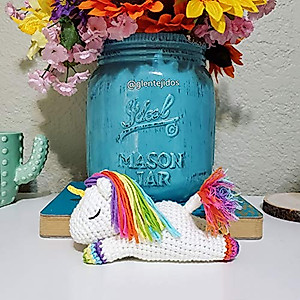 Studio Sam Pure Cotton Yarn Set for Knitting and Crochet. Pack of 10 Skeins, Total 1850 Yards. Great for Baby Blankets and Clothes. Boho Brights Collection.