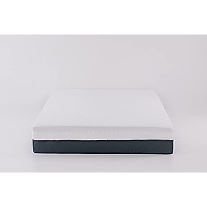 Swiss Ortho Sleep 12" High-Density Memory Foam Mattress, CertiPUR-US, Multi-Layered Foam, Supporting Body Weight,Comfort and Relieve Pressure, Queen, White