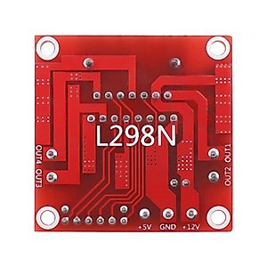 DiGiYes 2 Pack L298N Motor Driver Controller Board Module Stepper Motor DC Dual H-Bridge Compatible with Smart Car Robot