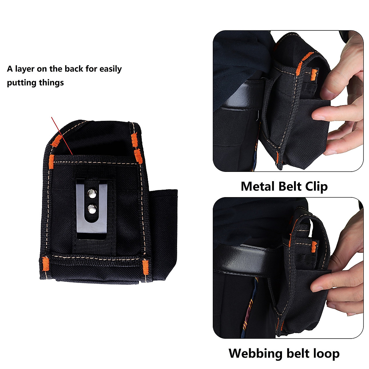 Wolfteeth Vapor Case Vape Accessories Vapor Pouches for Travel Vapor Supplies Vape Organized Vape Bag Fits Tank Holder Vaporizer Holster Black (Case Only) 1180