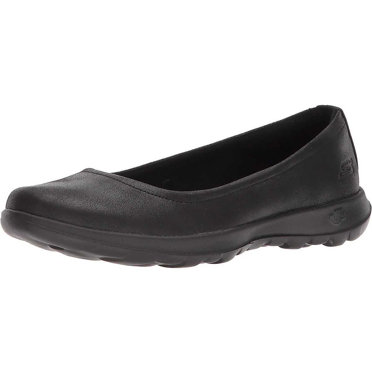 Skechers Performance Women's Go Walk Lite-15395 Ballet Flat,black,11 M US