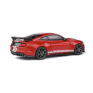 solido S1805903 Ford 1:18 Mustang GT500-Red, Multicolored