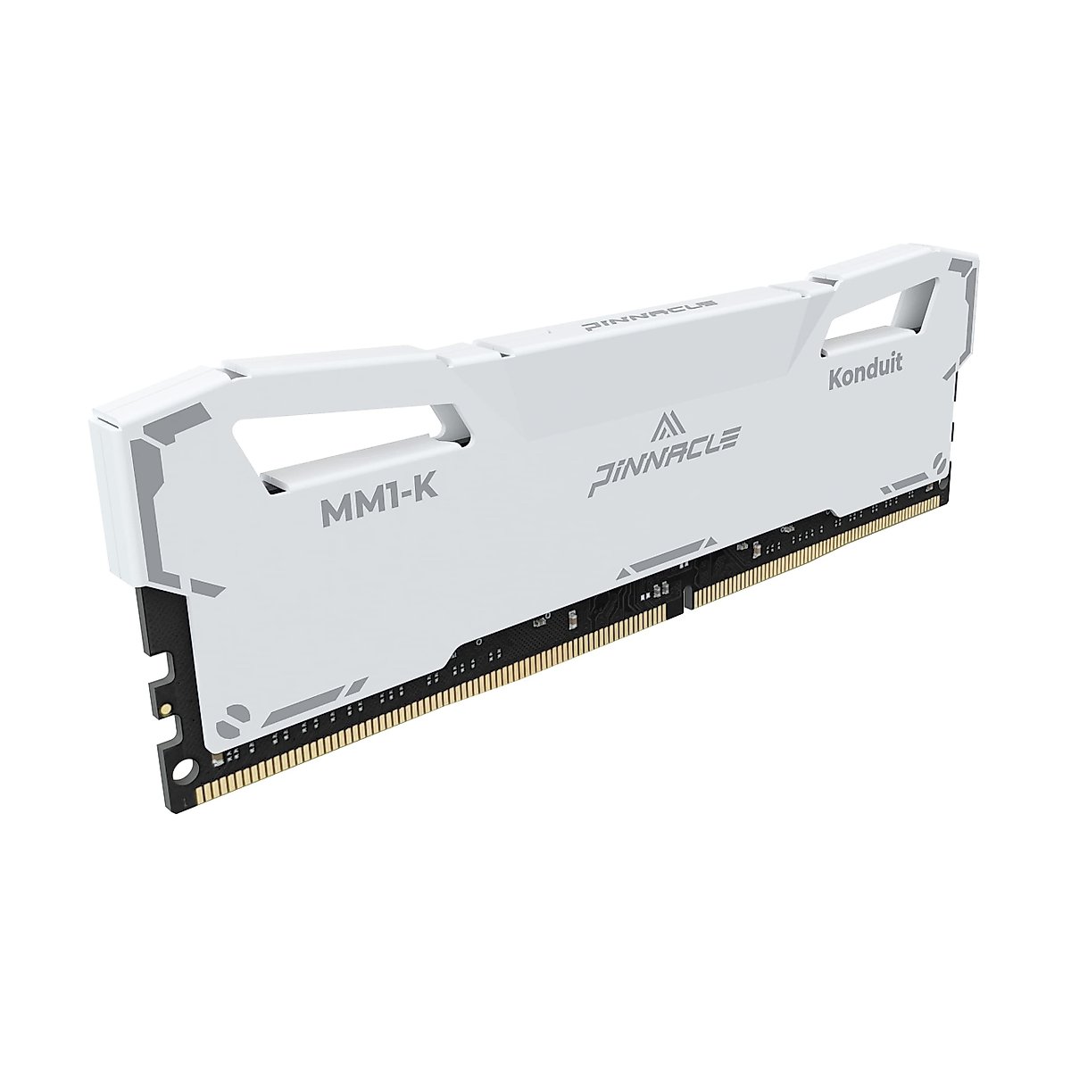 Timetec Pinnacle Konduit 16GB KIT(2x8GB) DDR4 3200MHz PC4-25600 CL16-18-18-38 XMP2.0 Overclocking 1.35V Compatible for AMD and Intel Desktop Gaming PC Memory Module RAM - White