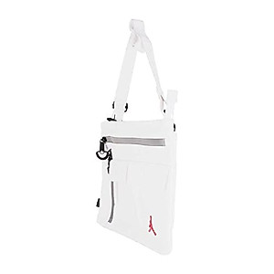 Jordan Icon Shoulder Bag Crossbody Pack Unisex Retro White Red Black