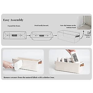 StorageWorks Storage Bins for Shelves and Narrow Storage Bins, Small baskets for Organizing