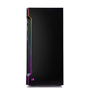 SkyTech Shadow Gaming Computer PC Desktop - Ryzen 5 3600 6-Core 3.6GHz, 1660 Super 6G, 1TB SSD, 16GB DDR4 3000, RGB Fans, AC WiFi, Windows 10 Home 64-bit, Black