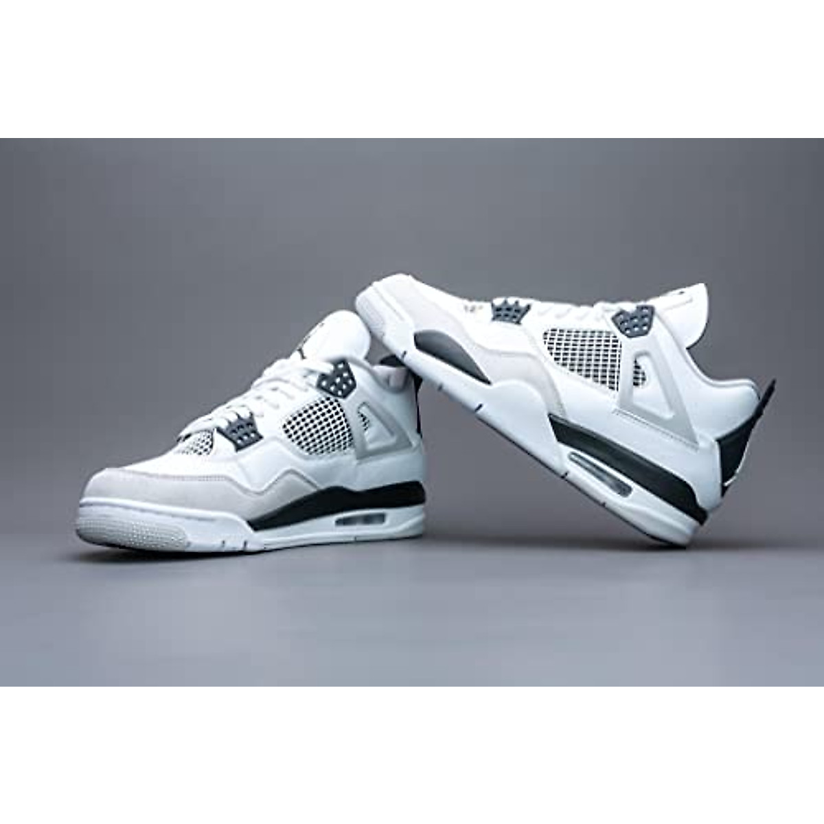 Jordan Mens Air 4 Retro DH6927 111 Military Black - Size 10