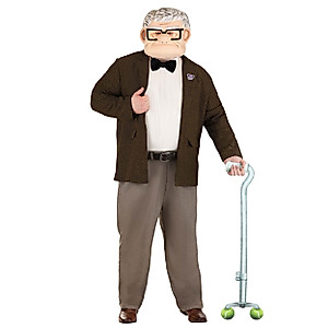 Fun Costumes Men's Carl Disney UP Plus Size - 3X Black