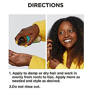 Carol's Daughter Born To Repair Reviving Hair Oil for Dry Damaged Hair & All Curl Types, Made with Shea Butter, 4.2 Fl Oz