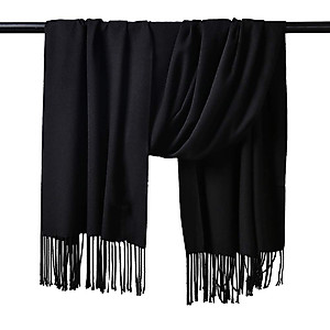 HOYAYO Wool Shawl Wraps - Extra Large Thick Soft Pashmina Scarf