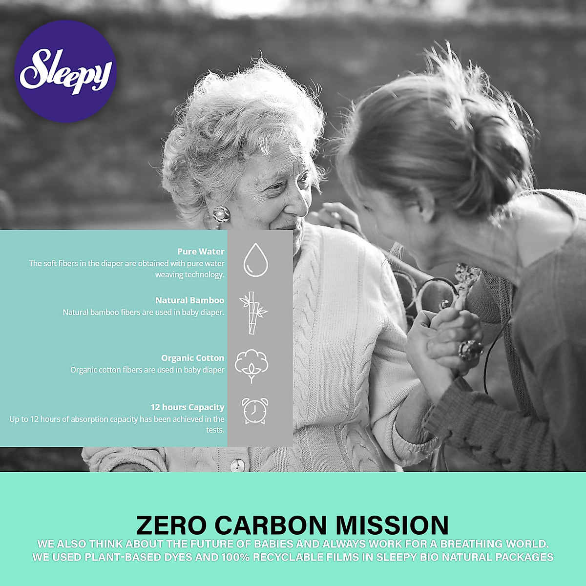 Sleepy Adult Diapers, Unisex for Sensitive Skin, Odour Control, Wetness Indicator, Comfortable &Adjustable, Maximum Absorbency & Leak Protection, X-Large- 120-160cm,Count-12PCs|SOHO