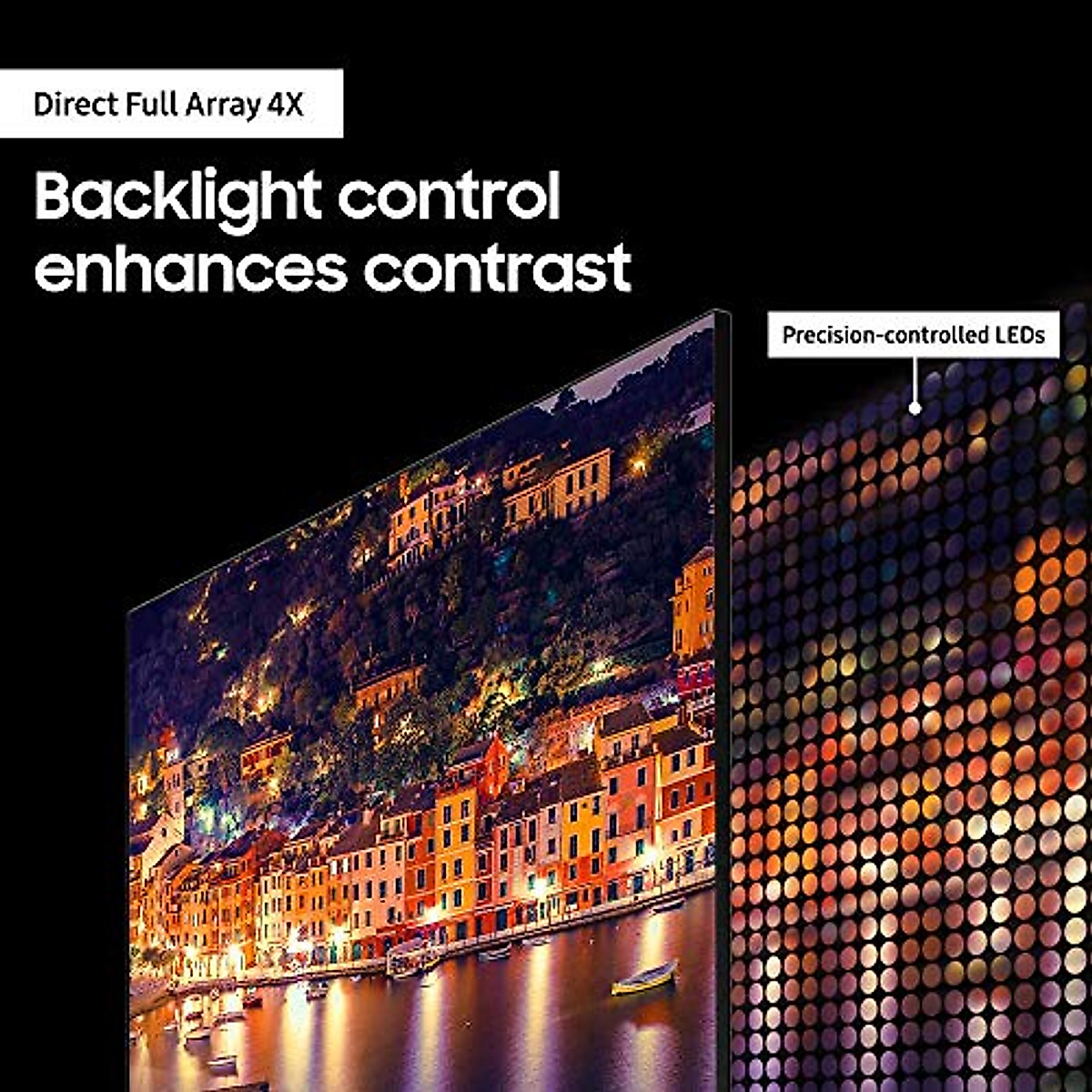 Samsung Q70 Series 65-Inch Smart TV, Flat QLED 4K UHD HDR - 2019 Model