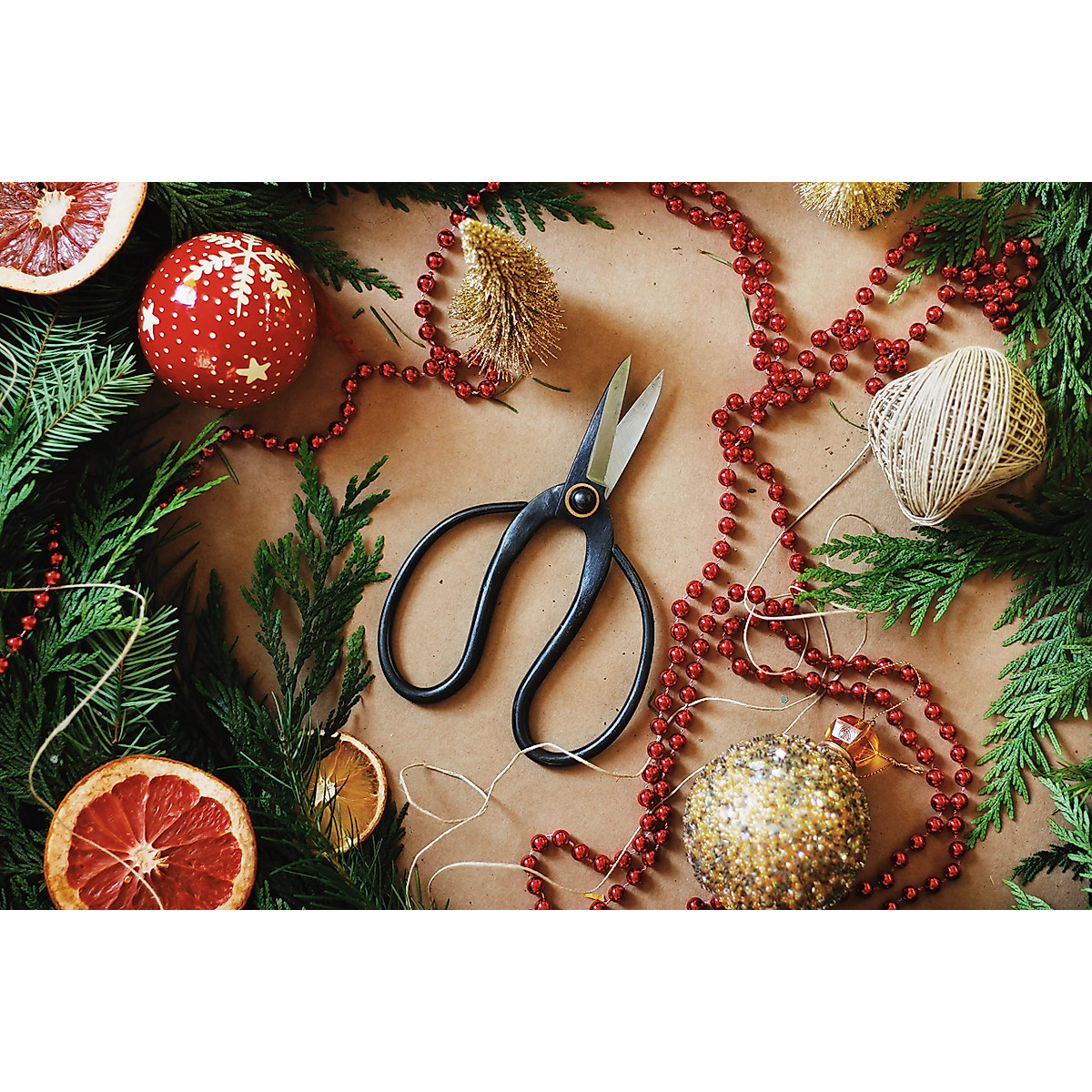 Bonsai Pruning Scissors for indoor outdoor gardening, Higurashi Bonsai Shears in a bamboo gift box, Versatile tool for use around the kitchen, house and garden