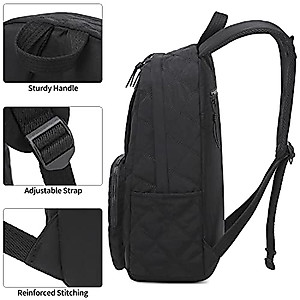 Vendra Moka Waterproof Laptop Backpack Purse for Women and Men, Hiking Travel Backpack