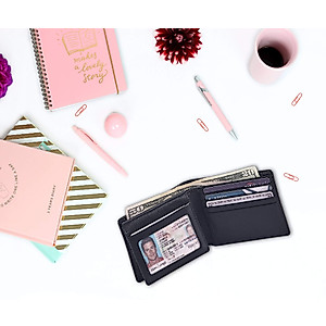 Cochoa Women's Crossbody Real Leather Triple Zip Bag, Purse, Travel Bag Set with RFID Blocking Stylish Bifold Wallet With 2 ID Window