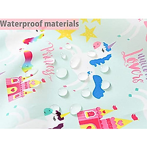 ElecMotive 5 Pack Long Sleeve Bib,Baby Toddler Waterproof Sleeved Bib for 6-30 Months Reusable with Catch-all Pocket