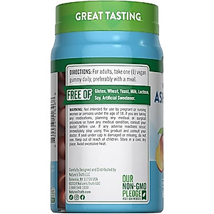 Nature's Truth Ashwagandha Gummies | 60 Tropical Flavor Gummies | Vegan, Non-GMO, & Gluten Free Supplement