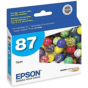 Epson UltraChrome Hi-Gloss 87 Inkjet Cartridge Cyan T087220