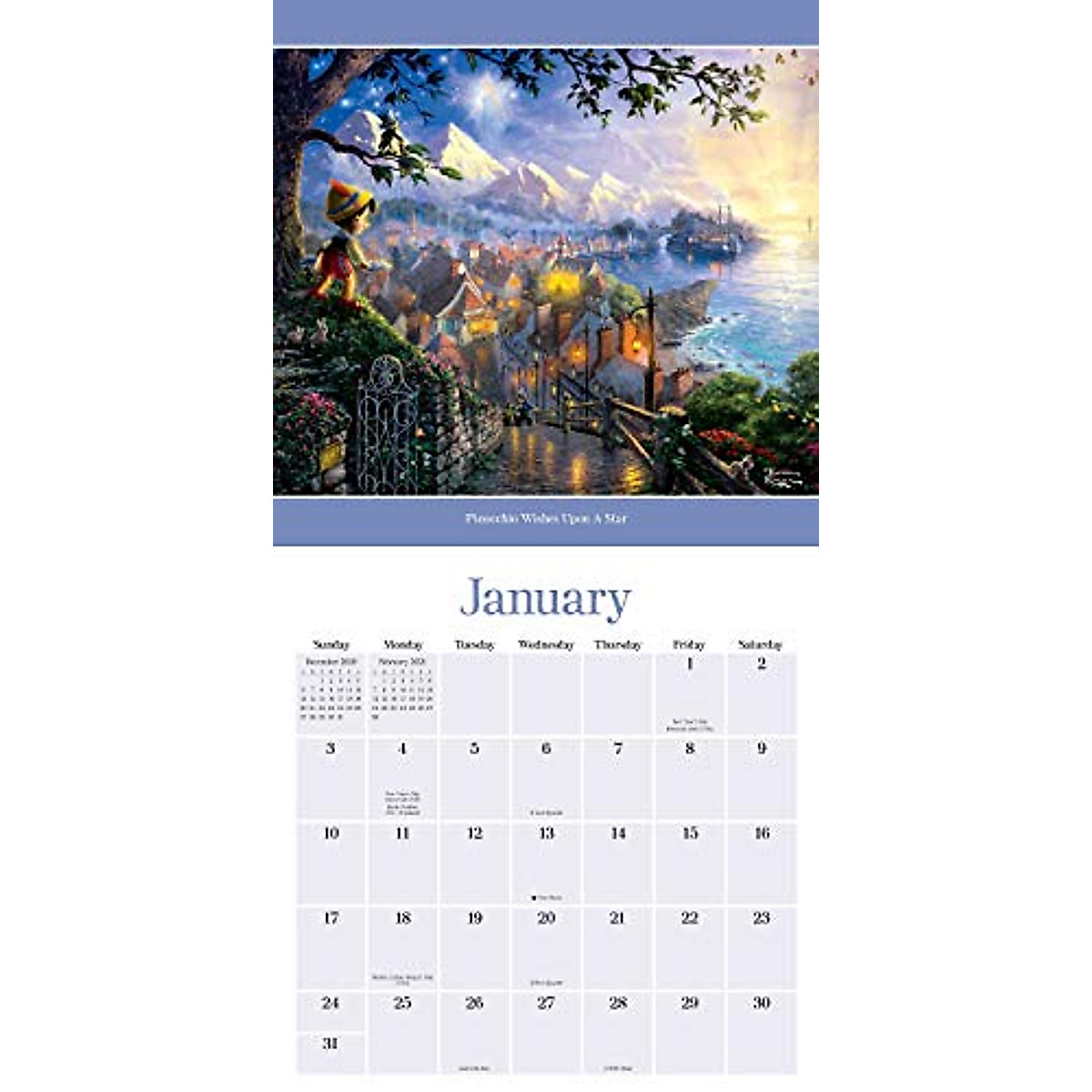 Disney Dreams Collection by Thomas Kinkade Studios: Collectible Print with 2021: Classics