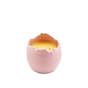 Gold Canyon Specialty - Vanilla Lime Candy Scented Candle, Egg-Shaped Decorative Jar