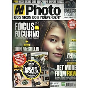 N PHOTO, MAGAZINE APRIL, 2015 (100% NIKON 100% INDEOENDENT * FOCUS ON FOCUSING