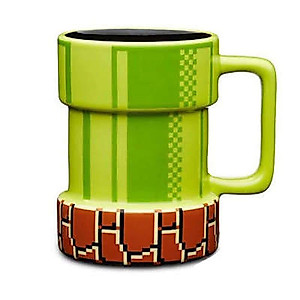 EXIGENT Gamer Pipe Ceramic Coffee Tea Cup Mug Collectible 15 Oz Ounces (Pipe)