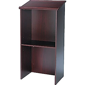 Safco 8915Mh Stand-Up Lectern 23W X 15-3/4D X 46H Mahogany