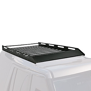 MPH Production Universal Roof Rack Cargo Basket, 350LB Heavy-Duty Rooftop Cargo Carrier, 48" x 38" x 5" Luggage Storage for Travel – Compatible with Truck, SUV, and Car