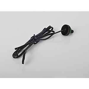 Bitspower G1/4" Temperature Sensor Stop Fitting, Matte Black