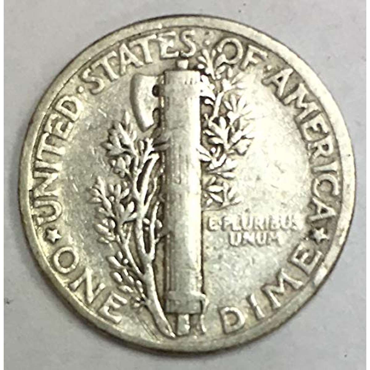 1942 P (ERROR) Mercury Dime 90% Silver 10c VG