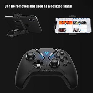FLYDIGI 2 in 1 Phone Clip, 2-Stage Adjustable Bracket Multi-Platform Gaming Controller, Holder Stand Clamp Compatible with Vader 2 and Apex Series Gamepad